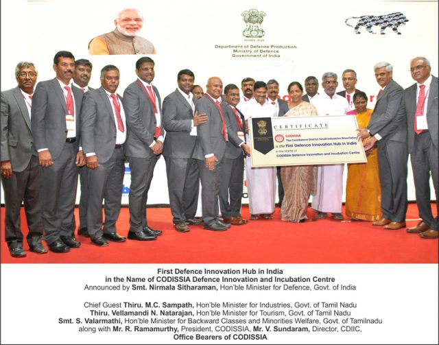CODISSIA Defence Innovation and Atal Incubation Centre (CDIIC)